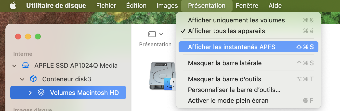 Gérer les instantanés Time Machine APFS avec macOS Monterey – C'est un ...